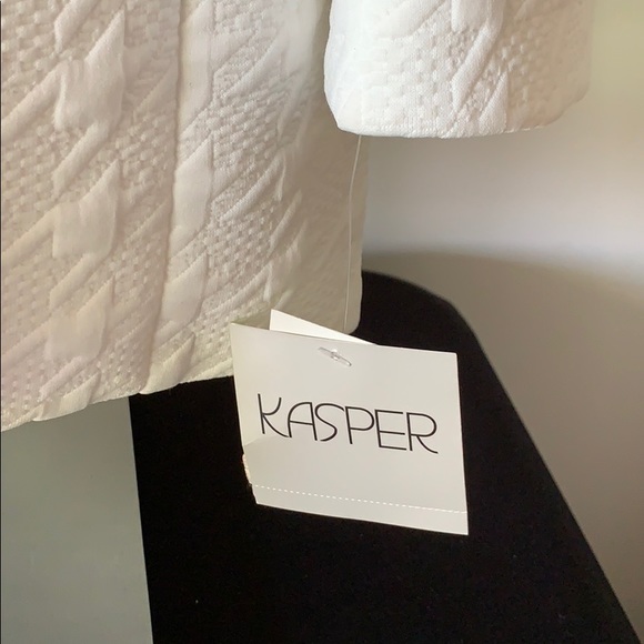 Kasper | Jackets & Coats | Kasper Ivorywhite Jacket Size4 | Poshmark